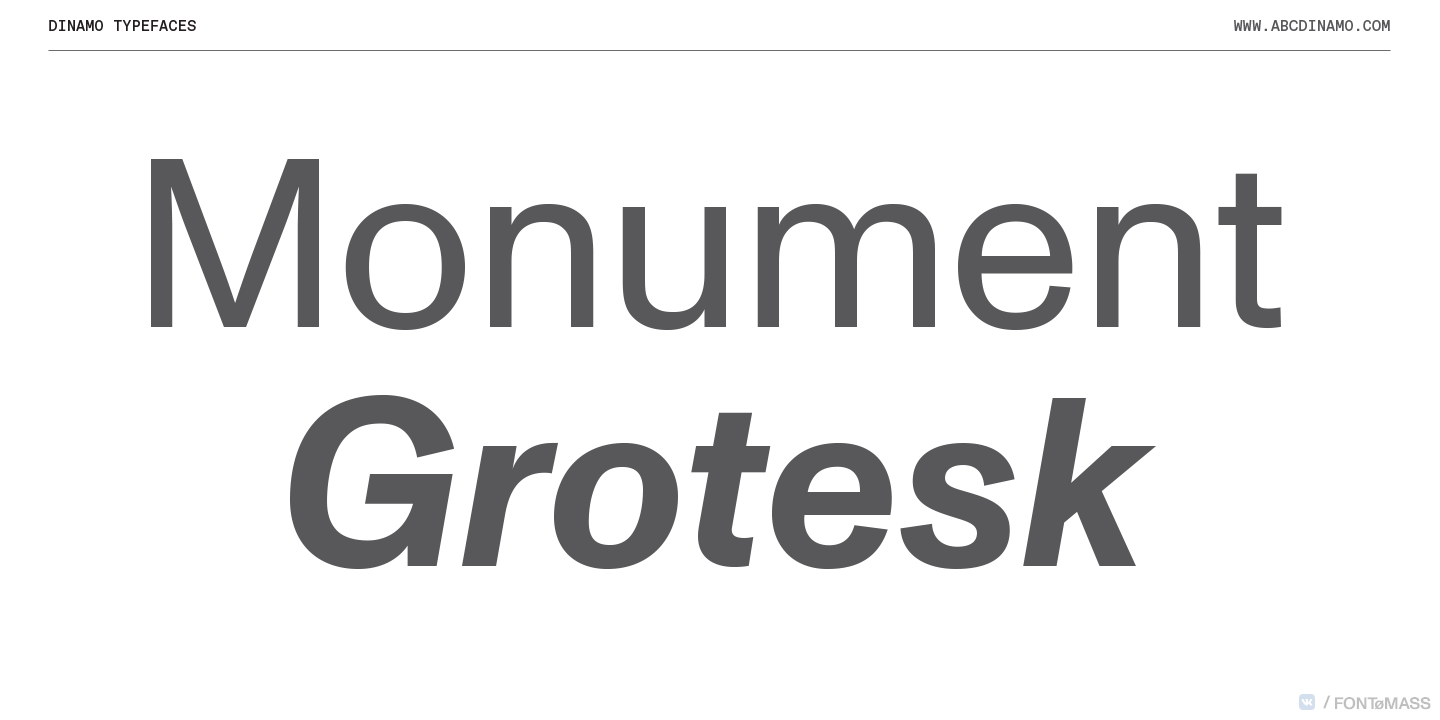 Monument Grotesk Regular шрифт | Shrift.pro